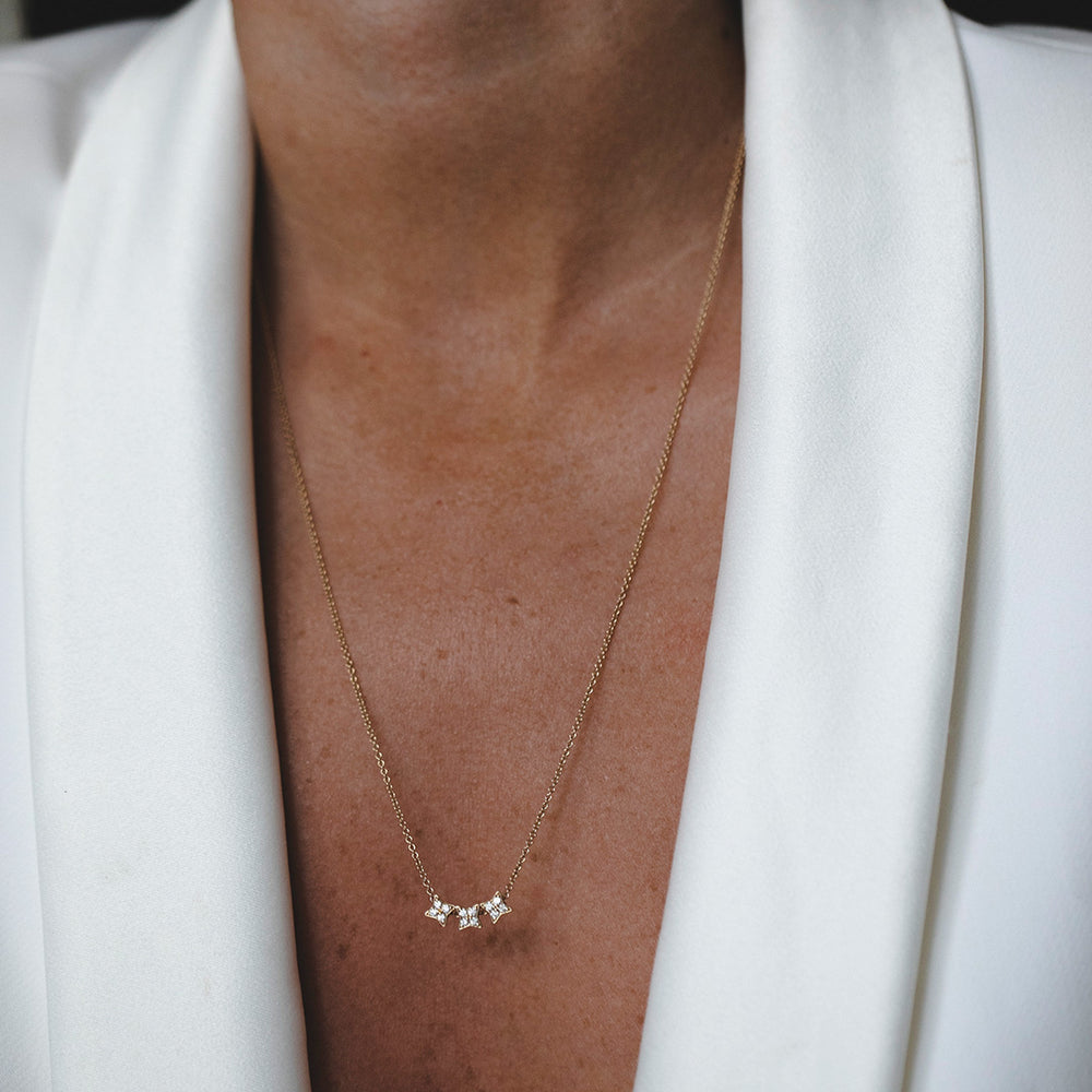 Jupiter Necklace with Diamonds