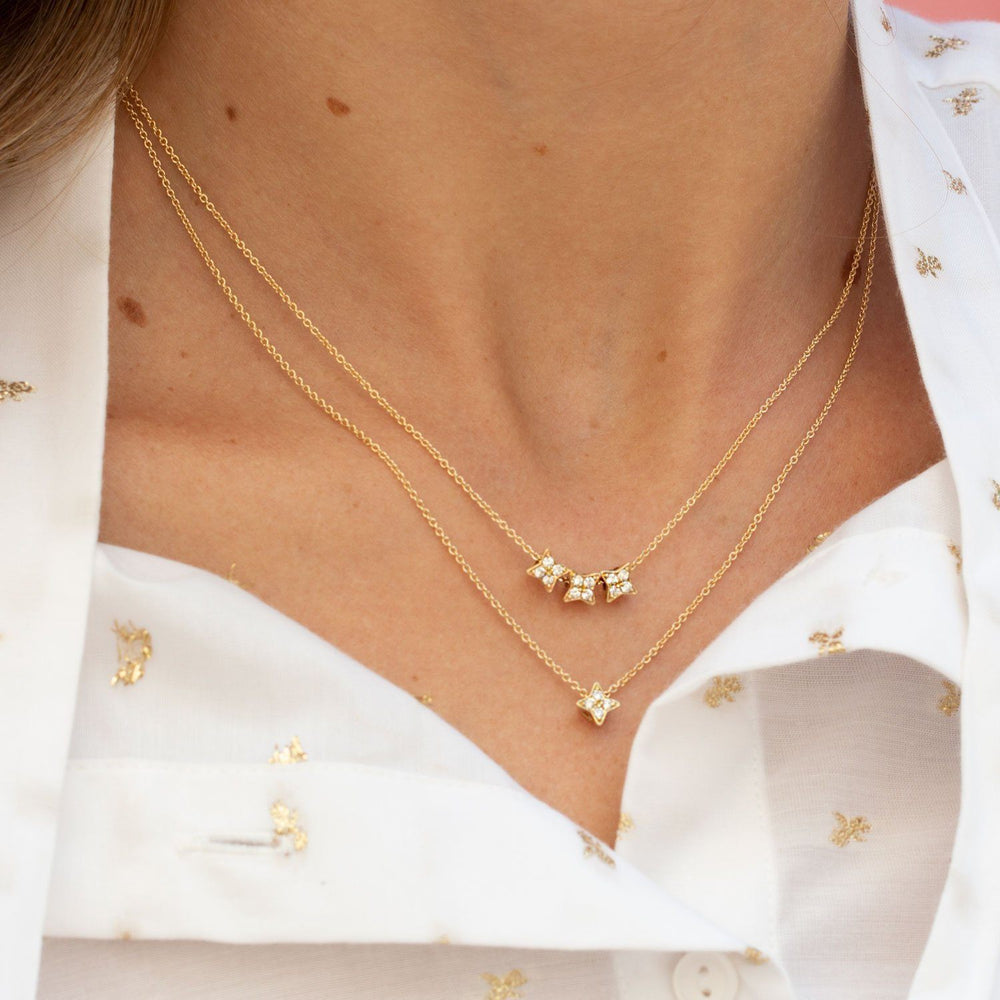 Jupiter Necklace with Diamonds